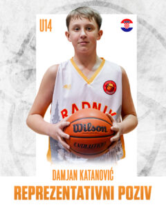 Damjan Katanović pozvan na pripreme Muške U14 reprezentacije Hrvatske ...